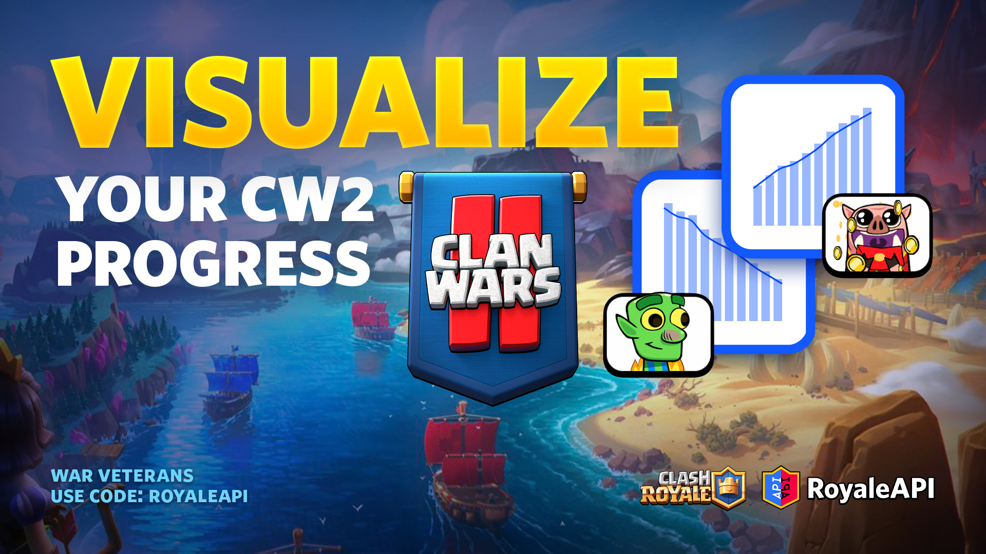 Visualize your CW2 progress - Clash Royale News Blog - RoyaleAPI